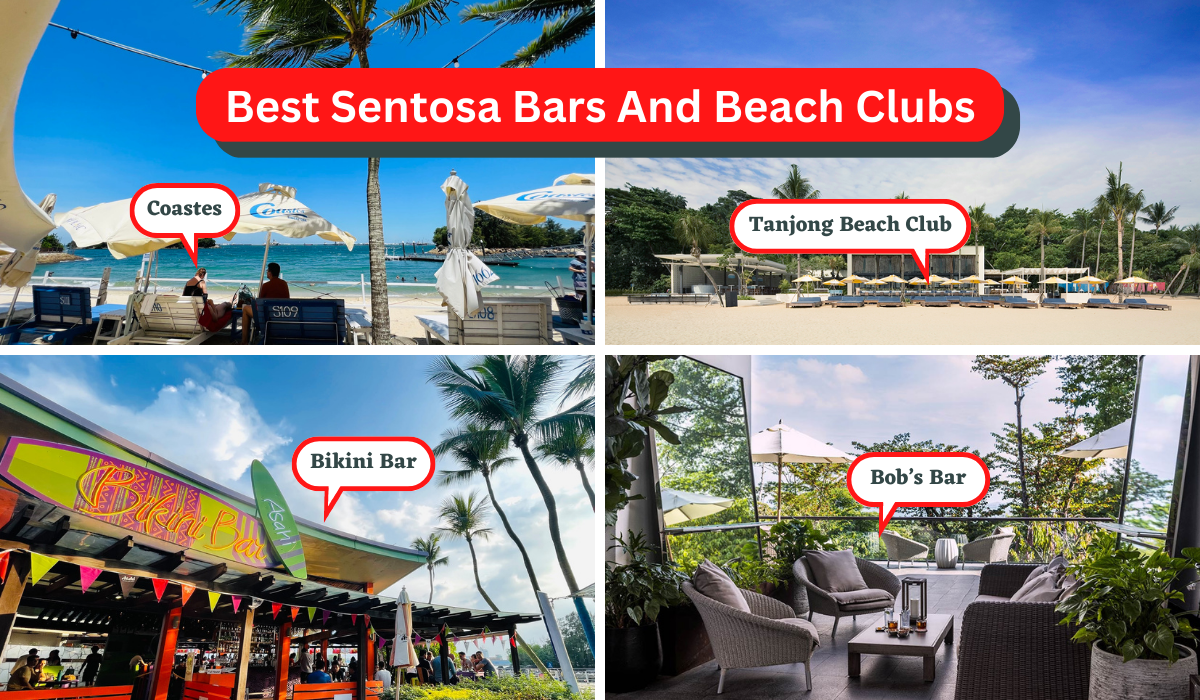 7 Best Beach Clubs And Bars In Sentosa [2023] : Good Cocktails, Food ...