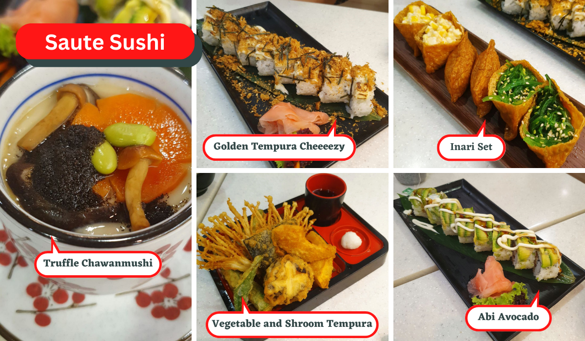 Saute Sushi – Plant-Based Sushi Tastes Better than You Expect