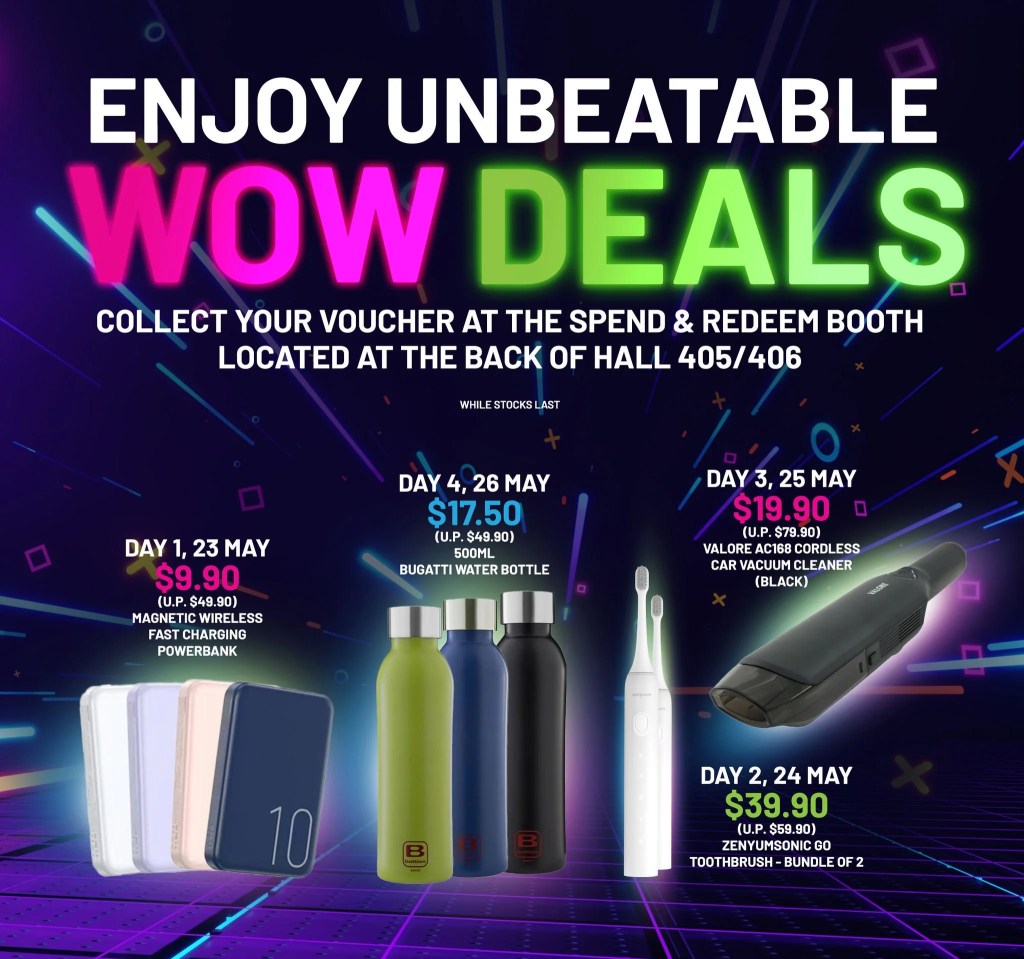 Consumer Electronics Exhibition 2024 - Singapore Verified